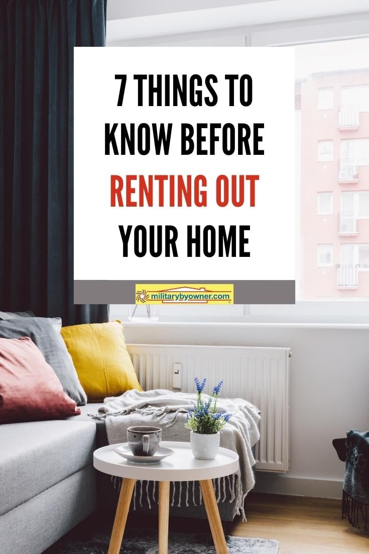 7 Things to Know Before Renting Out Your Home